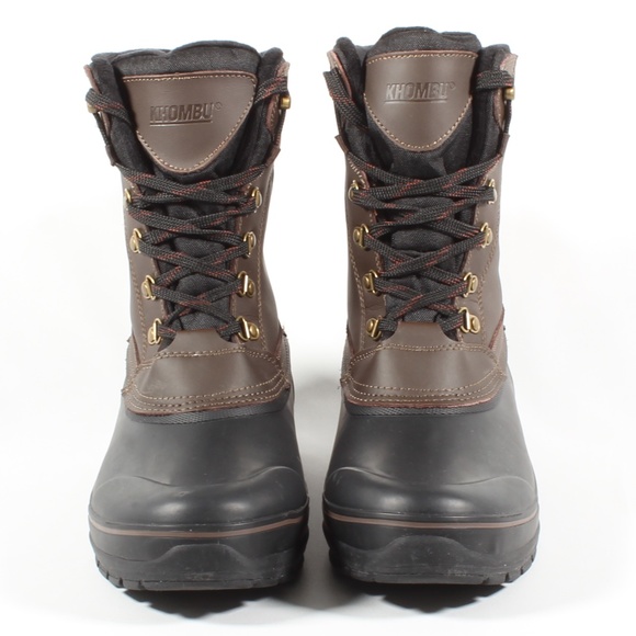 Khombu | Shoes | Khombu Mens Waterproof Leather Winter Duck Boots ...